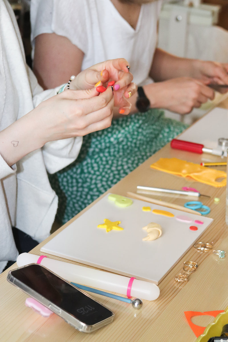 Workshops, schmuck workshop, DIY, kreativkurs, polymer ton workshop ...